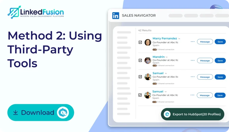 How to Export Leads from LinkedIn Sales Navigator | Step-by-Step Guide