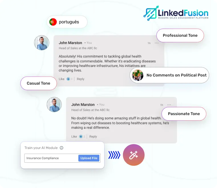 LinkedIn Automated Comments | LinkedFusion - Boost Engagement While Saving Time