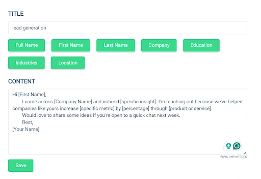 Personalize Outreach: Email Message templates & Outreach Strategy Tips